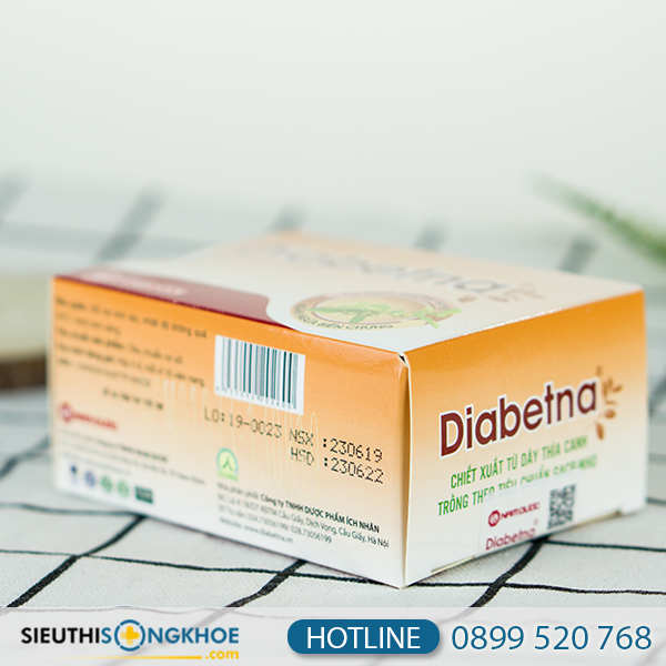 Diabetna Chính Hãng {115.000đ} Ổn Định Đường Huyết Năm 2021