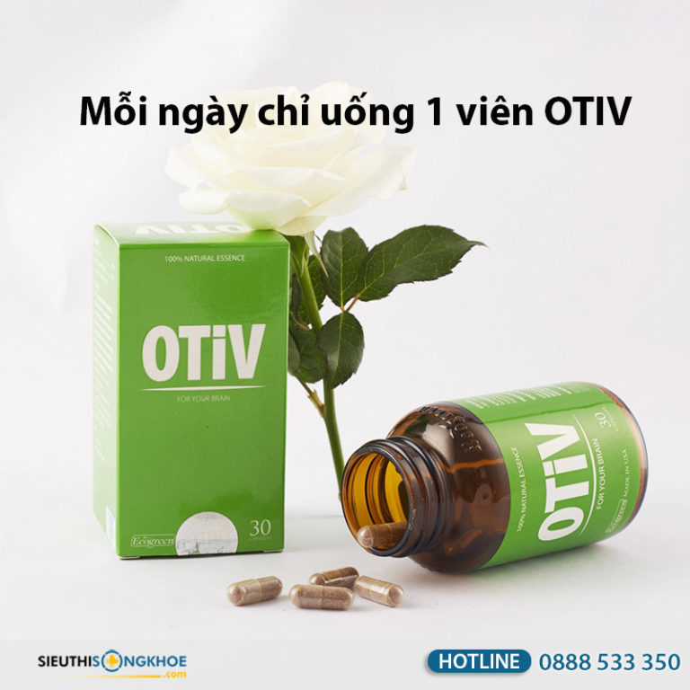 OTiV 30 viên Chính Hãng {330.000đđ} Bổ Não, Ngủ Ngon Năm 2021