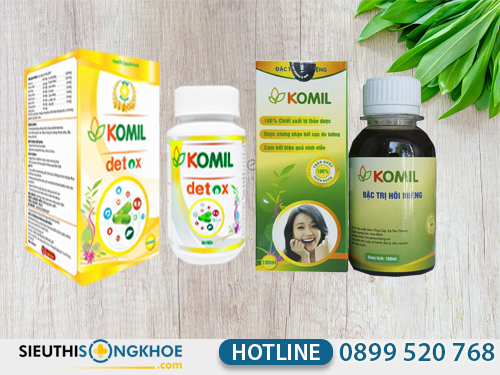Komil Detox Chính Hãng {300.000đ} Tăng Cường Tiêu Hoá Năm 2021