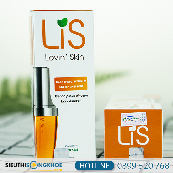 LIS LOVIN’ SKIN Chính Hãng {380.000đ} Làm Đẹp Da Năm 2021