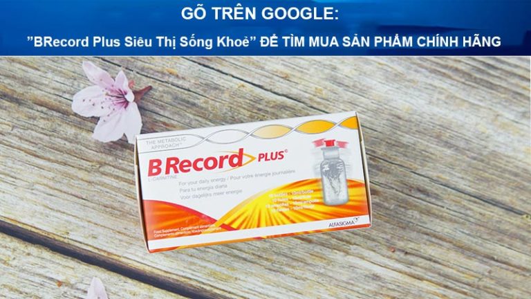 B Record Plus {400.000đ} - Cung Cấp Vitamin Bổ Sung Năng Lượng