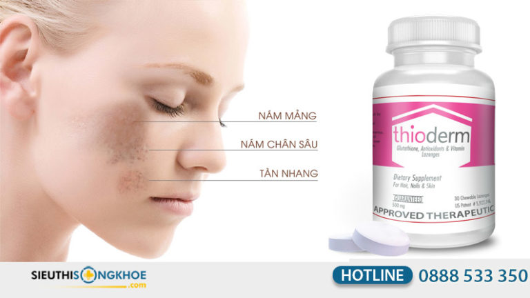 Thioderm Chính Hãng {1.880.000đ} Trắng Da, Ngừa Lão Hóa Năm 2021