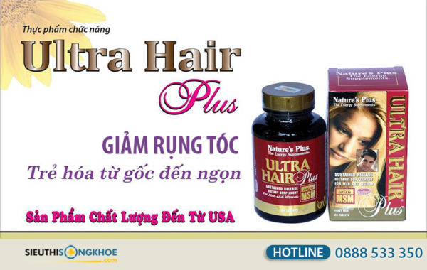 Ultra Hair Plus {1.150.000đ}- Viên Uống Chăm Sóc Sức Khỏe Cho Mái Tóc