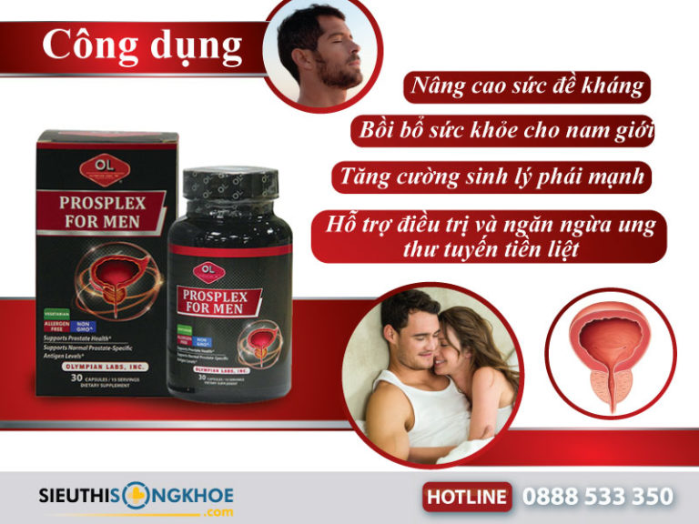 Prosplex For Men Chính Hãng {390.000đ} Cải thiện sinh lý nam Năm 2021