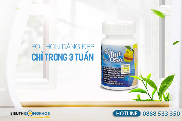 Slim USA {800.000đ} - Viên Giảm Cân An Toàn, Hiệu Quả, Tự Nhiên