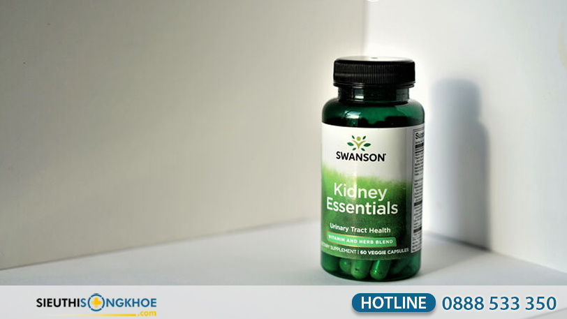 Swanson Kidney Essentials – Hỗ Trợ Thận Và Hệ Tiết Niệu Khỏe Mạnh