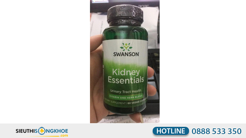 Swanson Kidney Essentials – Hỗ Trợ Thận Và Hệ Tiết Niệu Khỏe Mạnh