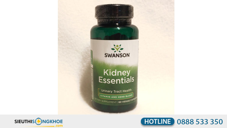 Swanson Kidney Essentials – Hỗ Trợ Thận Và Hệ Tiết Niệu Khỏe Mạnh