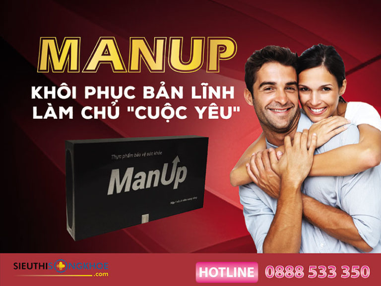 Man Up Chính Hãng {450.000đ} Tăng Cường Sinh Lý Nam Năm 2021