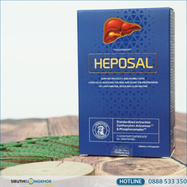 Heposal Chính Hãng {360.000đ} Giải Độc, Bảo Vệ Gan Năm 2021