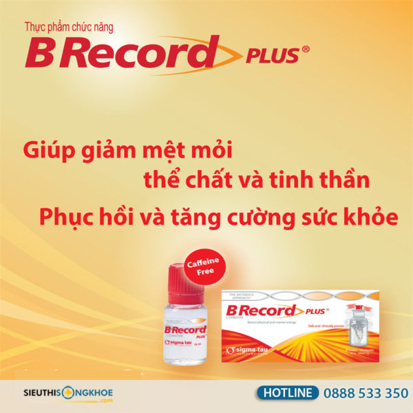 B Record Plus {400.000đ} - Cung Cấp Vitamin Bổ Sung Năng Lượng