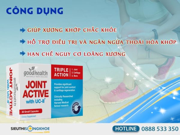 Goodhealth Joint Active {539.000đ} - Viên Uống Hỗ Trợ Sụn Khớp