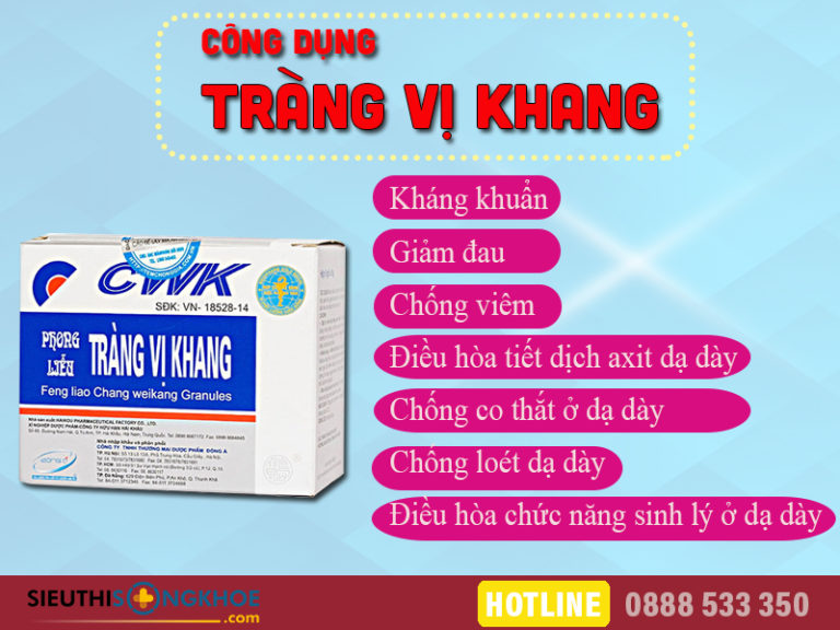 Tràng Vị Khang {278.000đ} - Hỗ Trợ Trị Viêm Đại Tràng Cấp Và Mãn Tính