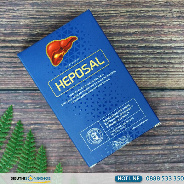 Heposal Chính Hãng {360.000đ} Giải Độc, Bảo Vệ Gan Năm 2021