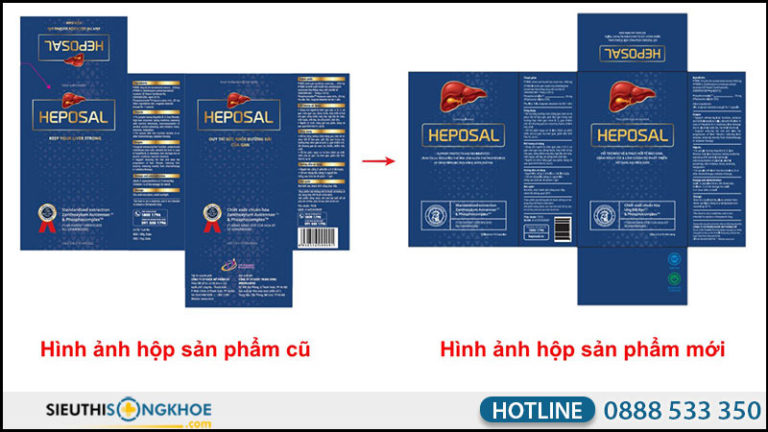 Heposal Chính Hãng {360.000đ} Giải Độc, Bảo Vệ Gan Năm 2021