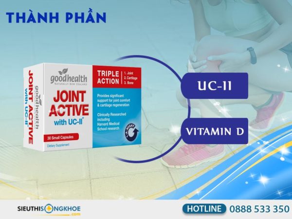 Goodhealth Joint Active {539.000đ} - Viên Uống Hỗ Trợ Sụn Khớp