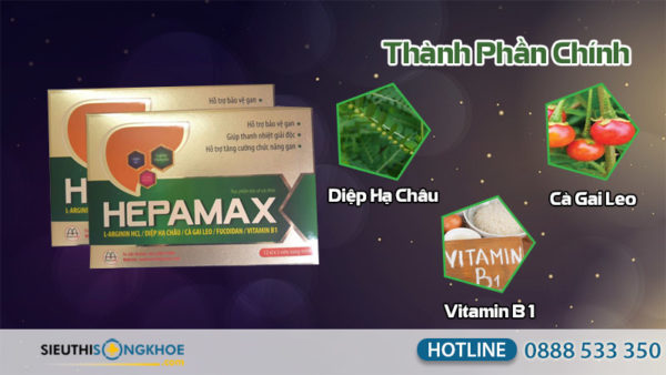 Hepamax 2 Hộp {420.000đ} - Viên Uống Hỗ Trợ Giải Độc Gan