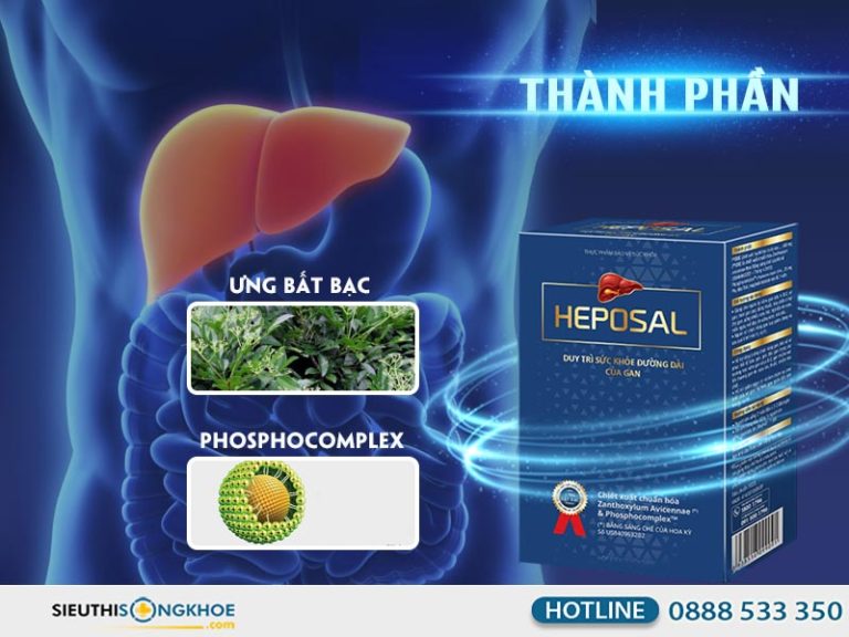 Heposal Chính Hãng {360.000đ} Giải Độc, Bảo Vệ Gan Năm 2021