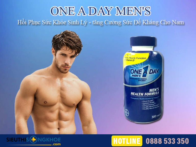 One A Day Men's {630.000đ}- Bổ Sung Nhiều Dưỡng Chất Cho Nam Giới