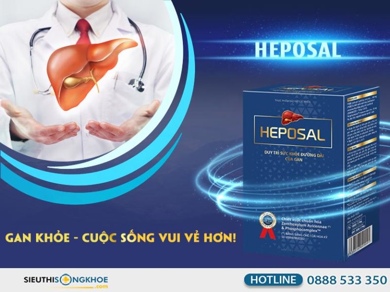 Heposal Chính Hãng {360.000đ} Giải Độc, Bảo Vệ Gan Năm 2021