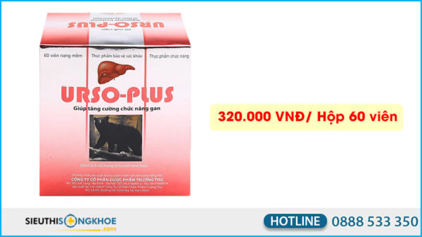 Viên Thải Độc Gan URSO-PLUS Có Tốt Không? Giá Bao Nhiêu?