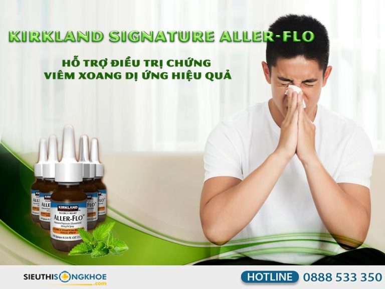 Aller-Flo {680.000đ}- Giảm Đau Nhức, Chảy Nước Mũi Do Viêm Xoang