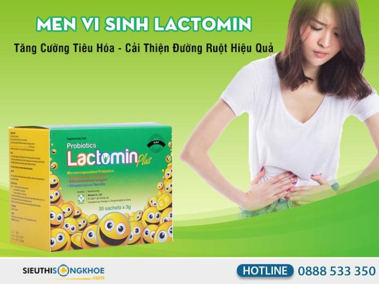 Men Vi Sinh Lactomin {170.000đ} - Hỗ Trợ Điều Trị Rối Loạn Tiêu Hoá