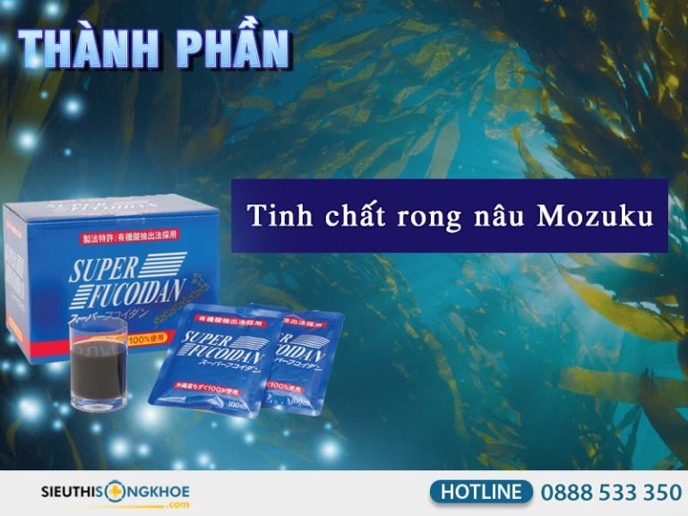 Super Fucoidan [Chính Hãng]{5.900.000vnđ} - Nước Hỗ Trợ Trị Ung Thư