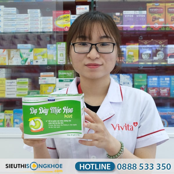 Dạ Dày Mộc Hoa Plus Chính Hãng {520.000đ} Giảm đau dạ dày Năm 2021