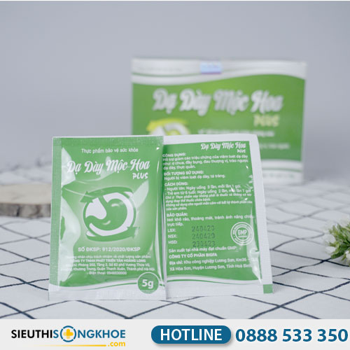 Dạ Dày Mộc Hoa Plus Chính Hãng {520.000đ} Giảm đau dạ dày Năm 2021