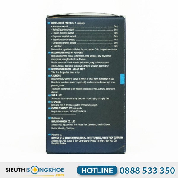 Penirum a+ chính hãng {590.000đ} hỗ trợ tăng sinh lý nam