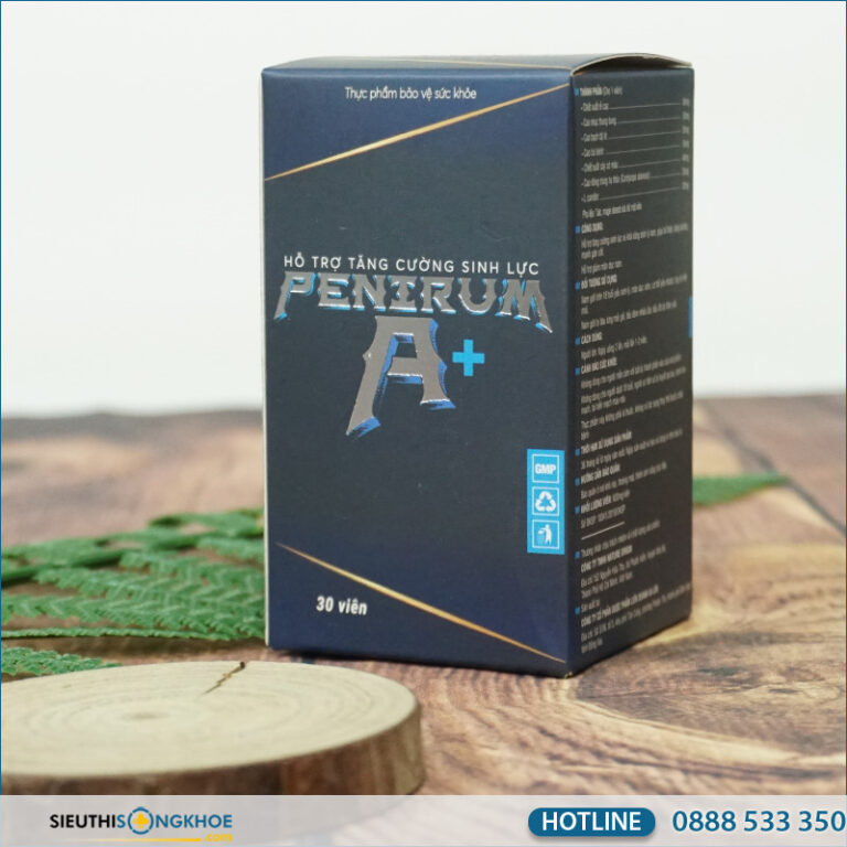 Penirum a+ chính hãng {590.000đ} hỗ trợ tăng sinh lý nam