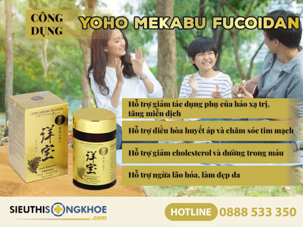 Yoho Mekabu Fucoidan [Chính Hãng 5.816.000vnđ] - Đẩy Lùi Ung Thư
