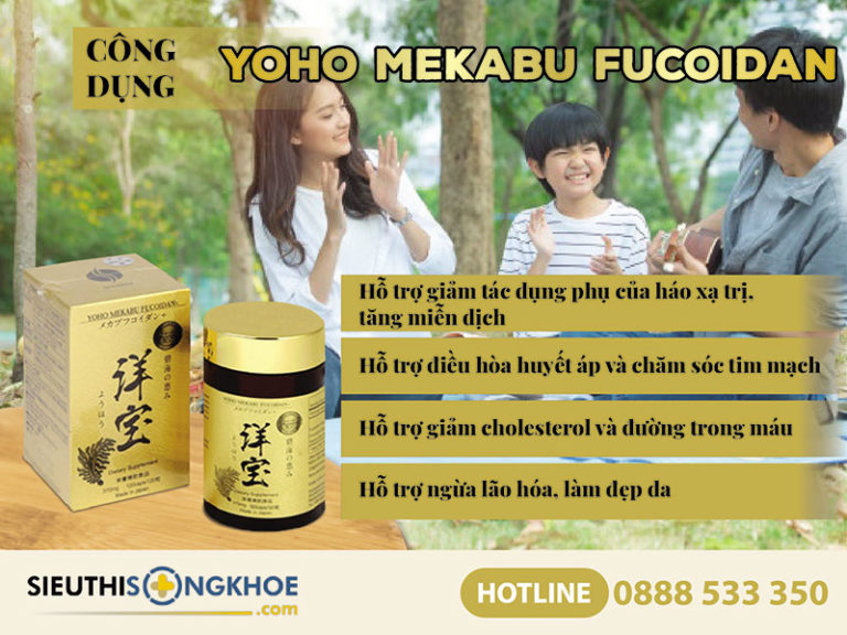 Yoho Mekabu Fucoidan [Chính Hãng 5.816.000vnđ] - Đẩy Lùi Ung Thư
