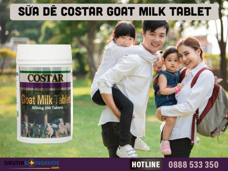 Costar Goat Milk Tablet [300.000đ] - Viên Uống Sữa Dê Cô Đặc