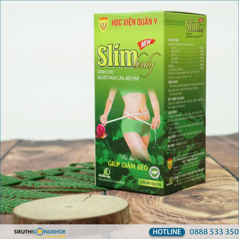 Slim Body Chính Hãng {510,000đ} Hỗ Trợ Giảm Cân An Toàn [MỚI 2022]