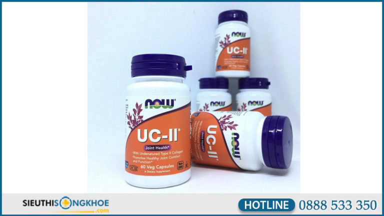 Collagen Type 2 UC II Now {520,000đ} – Viên Uống Hỗ Trợ Xương Khớp
