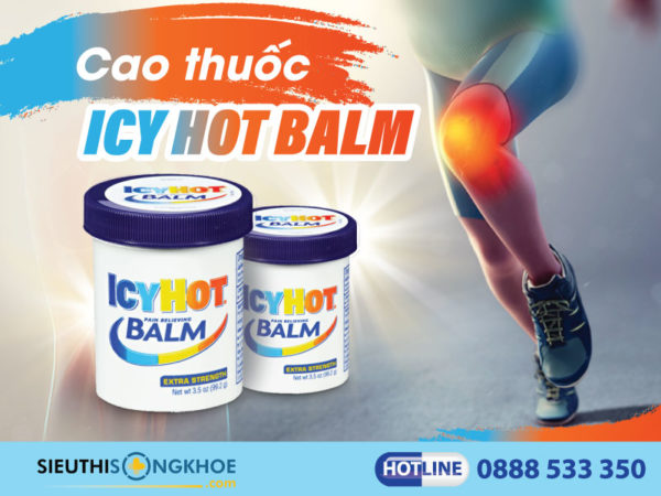 Icy Hot Balm [230.000đ] - Hỗ Trợ Giảm Tình Trạng Đau Nhức Xương Khớp