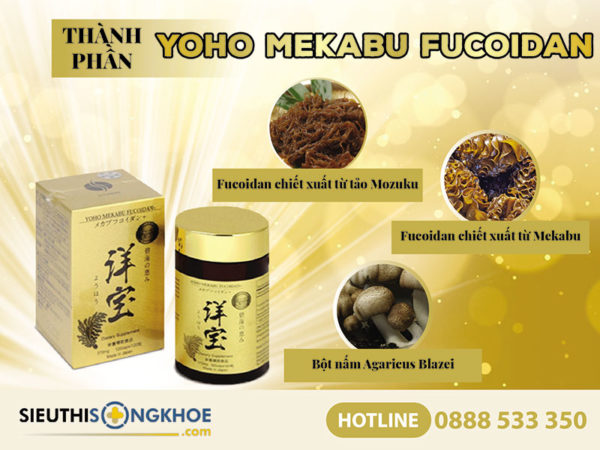 Yoho Mekabu Fucoidan [Chính Hãng 5.816.000vnđ] - Đẩy Lùi Ung Thư