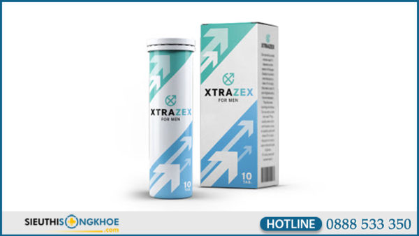Xtrazex For Men {590,000đ} - Viên Sủi Hỗ Trợ Tăng Sinh Lý Nam Giới