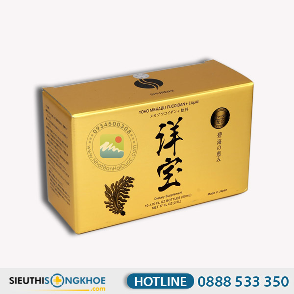 Yoho Mekabu Fucoidan [6.800.000đ] - Hỗ Trợ Điều Trị Ung Thư Hiệu Quả