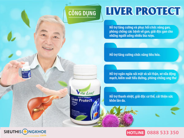 Liver Protect Chính Hãng {595.000đ} Thải Độc, Bảo Vệ Gan Năm 2021