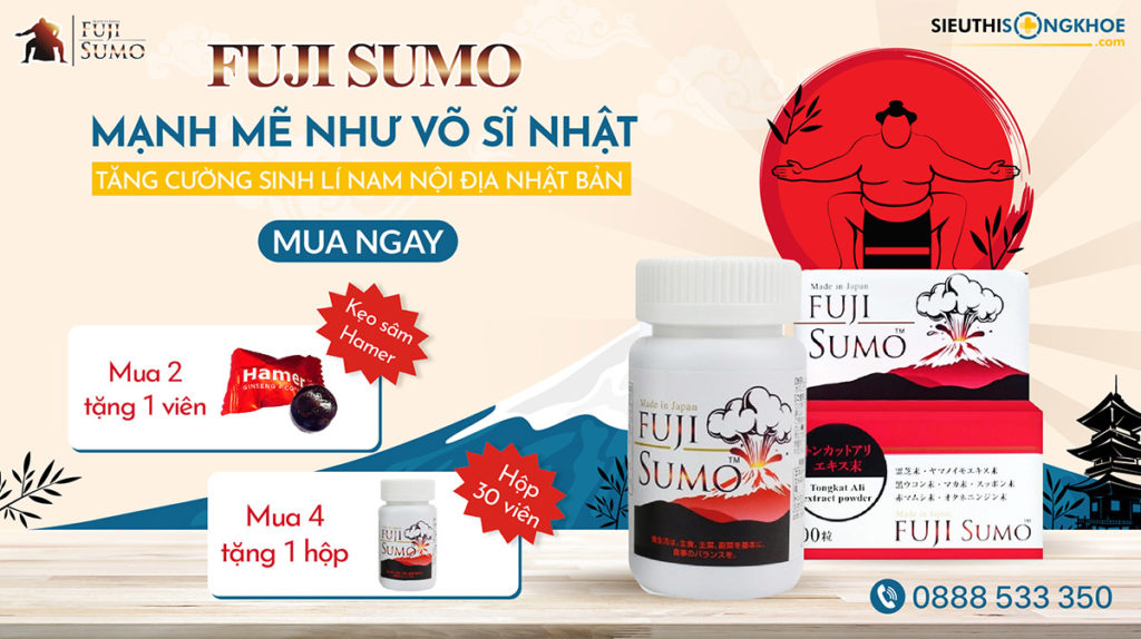 Fuji Sumo Chính Hãng {1.100.000đ} Tăng Cường Sinh Lý Nam