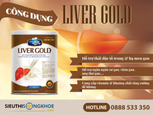 Sữa Liver Gold Chính Hãng {580.000đ} Hỗ trợ người bệnh gan Năm 2021