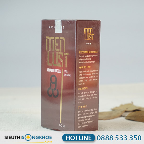 Gel Menlust Chính Hãng {590.000đ} Tăng Kích Thước Dương Vật Tốt