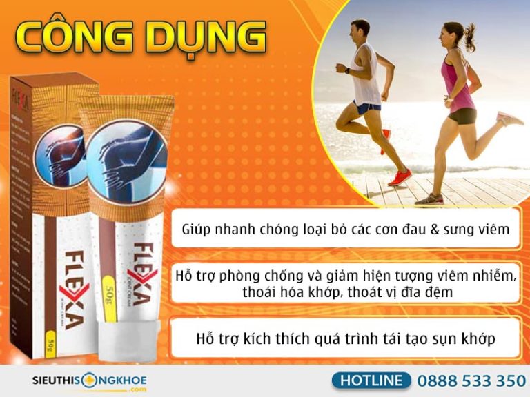 Kem Bôi Xương Khớp Flexa [690.000đ] - Hỗ Trợ Giảm Đau Nhức Khớp