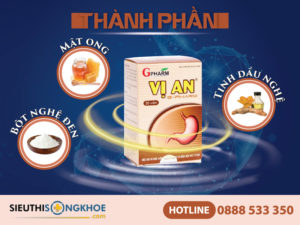Viên Uống Vị An Gpharm [130.000đ] - Hỗ Trợ Giảm Đau Dạ Dày