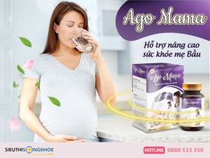 Ago Mama Chính Hãng {850.000đ} nâng cao sức khoẻ mẹ bầu Năm 2021
