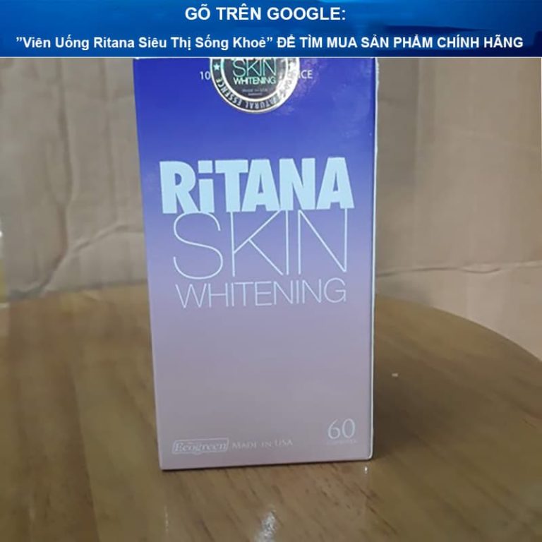 Ritana Chính Hãng {650.000đ} Giúp Đều Màu, Dưỡng Da Trắng năm 2021