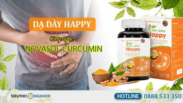 Dạ Dày Happy Chính Hãng {430.000đ} - Hỗ trợ điều trị viêm loét dạ dày